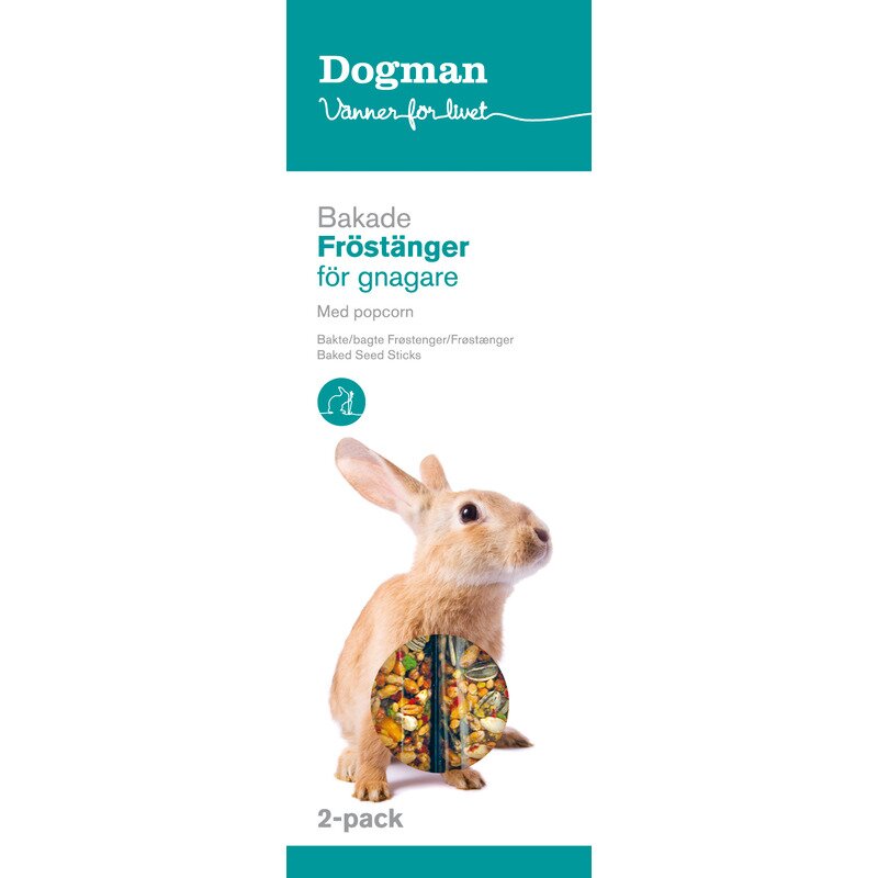 DOGMAN Snacks til hamster/kanin popcorn | BondeKompaniet