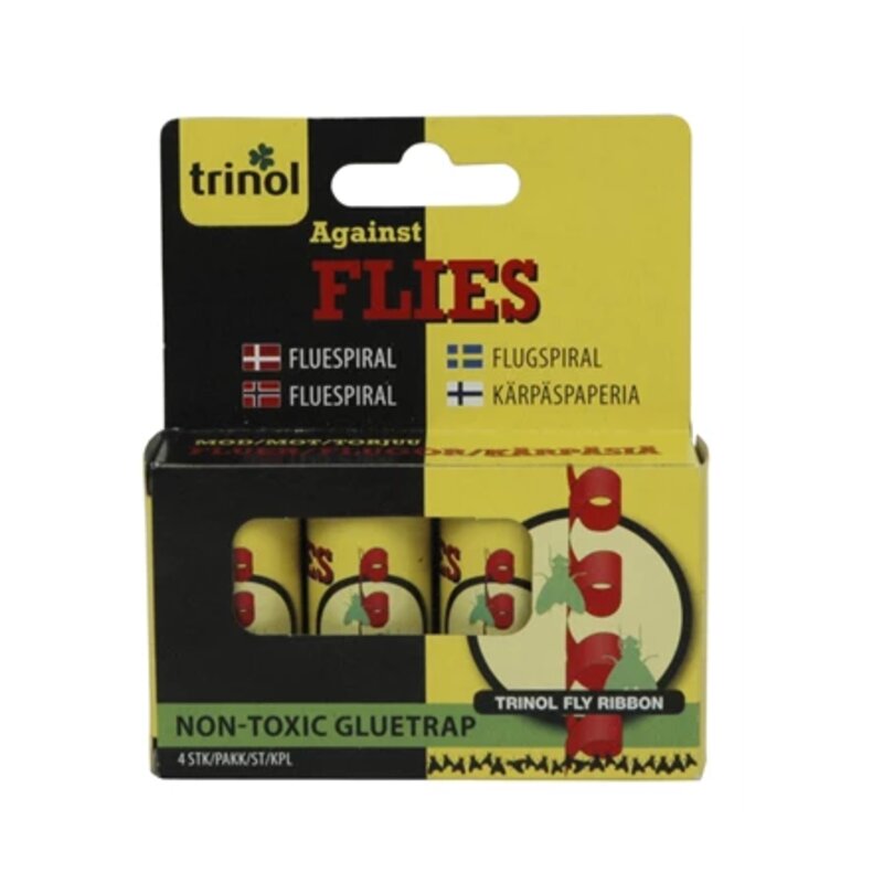 TRINOL Fluespiral limefelle 4 stk | BondeKompaniet