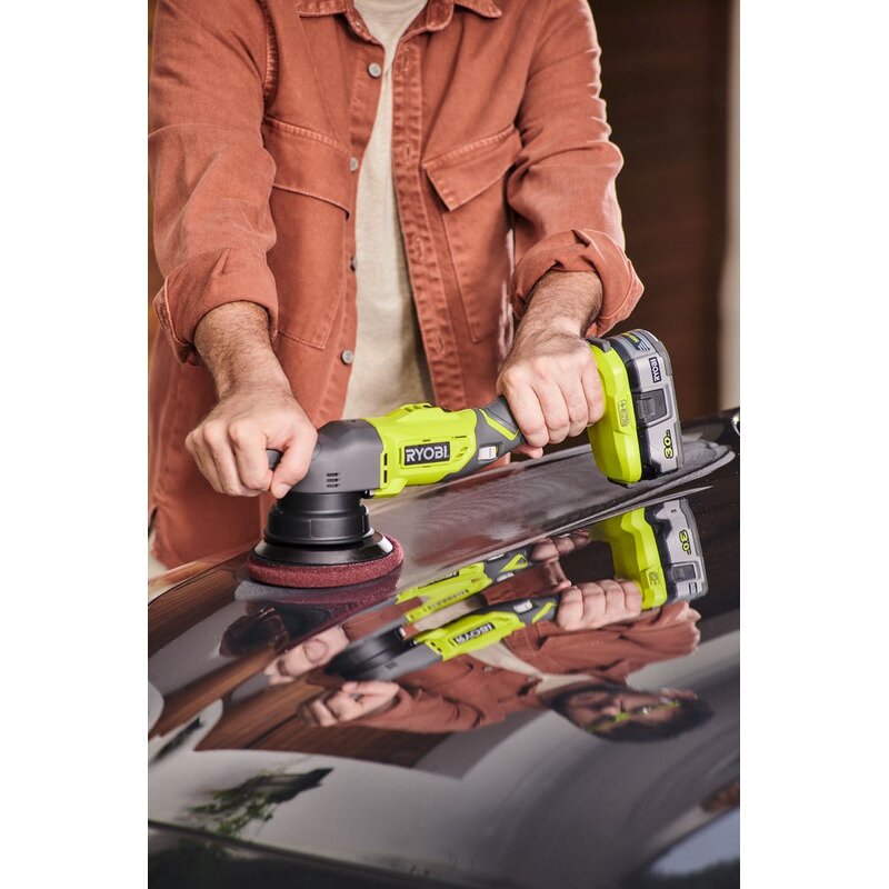 RYOBI Poleringsmaskin batteri 18V R18P-0 ONE+ enhet | BondeKompaniet
