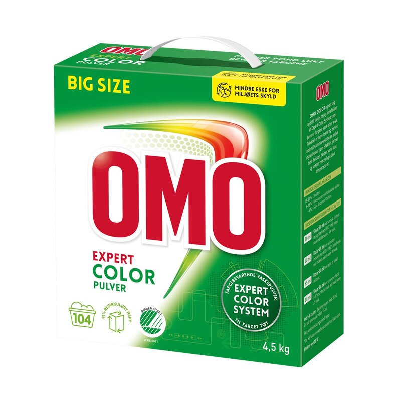 OMO Tøyvask Color 4,5 kg | BondeKompaniet
