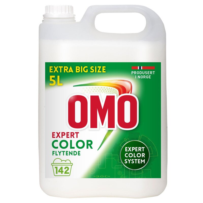 OMO Tøyvask flytende Color 5 liter | BondeKompaniet