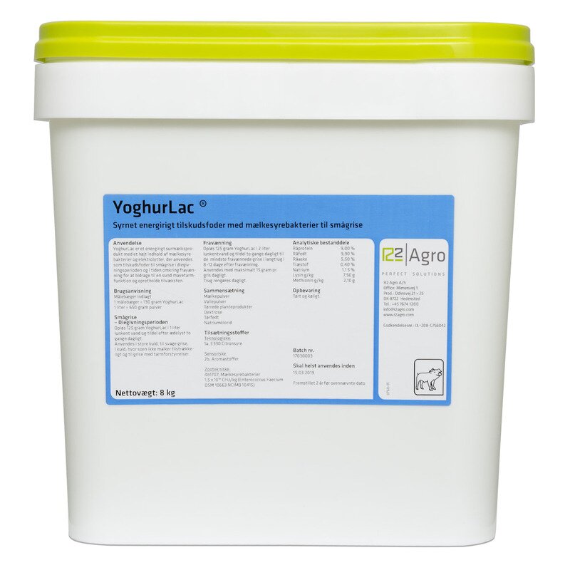 R2 AGRO Yoghurlac 8 kg spann DATOVARE | BondeKompaniet