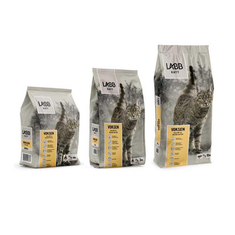 LABB Kattemat Voksen med kylling | BondeKompaniet
