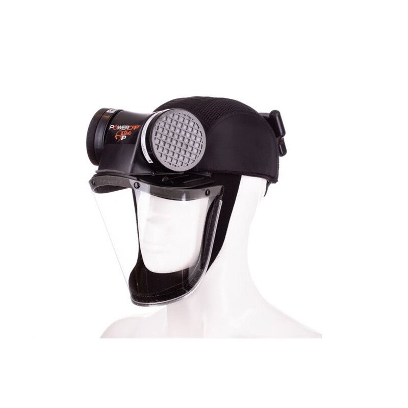 JSP PowerCap Active IP Friskluftsmaske 8t komplett med filter ...