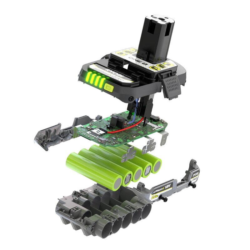 RYOBI Batteri 18V 2,0 Ah RB1820C ONE+ | BondeKompaniet