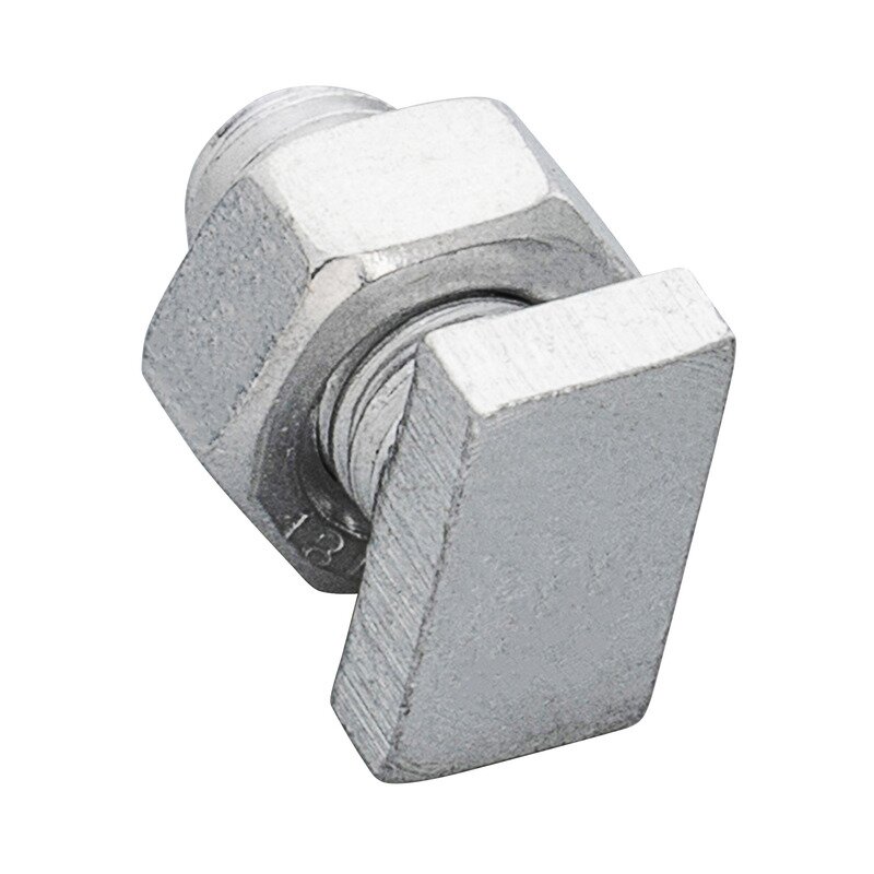 VITAVIA Profilbolt med mutter aluminium 10 stk | BondeKompaniet