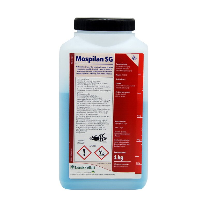 NORDISK ALKALI Mospilan SG insektsmiddel 1 kg | BondeKompaniet