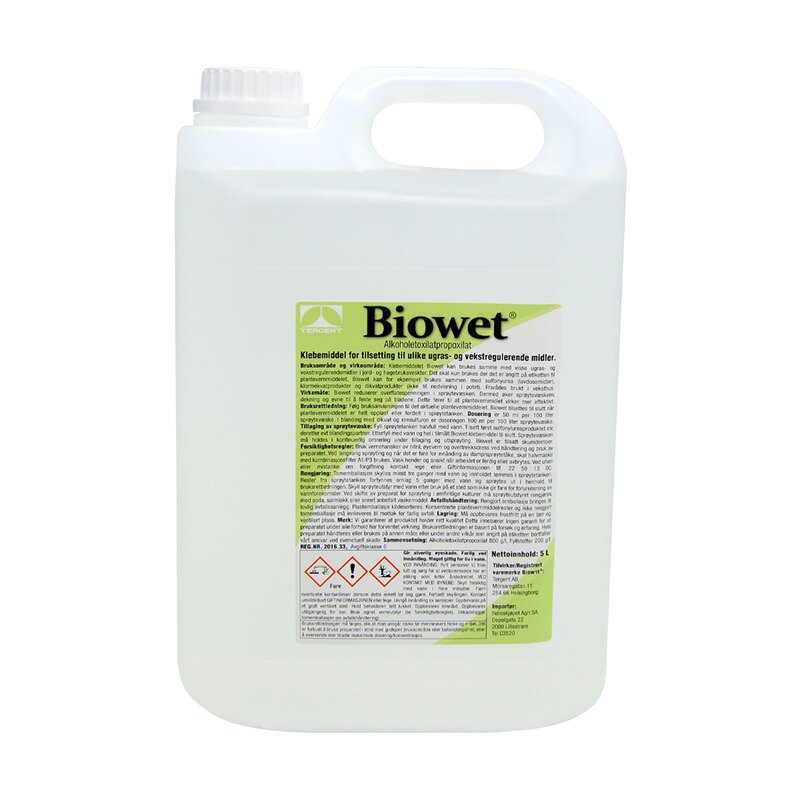 TERGENT Biowet klebemiddel 5 liter | BondeKompaniet