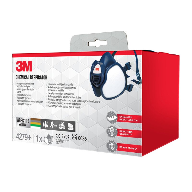 3M Vernemaske halvmaske P3 4279+ | BondeKompaniet