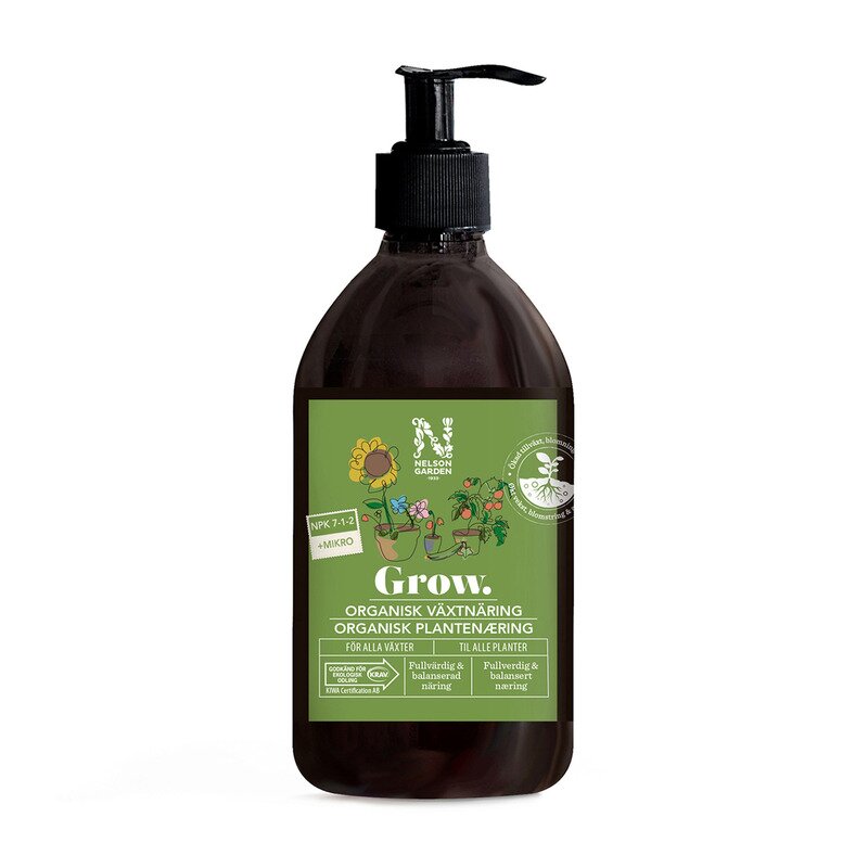 NELSON GARDEN Grow plantenæring 500 ml KRAV | BondeKompaniet