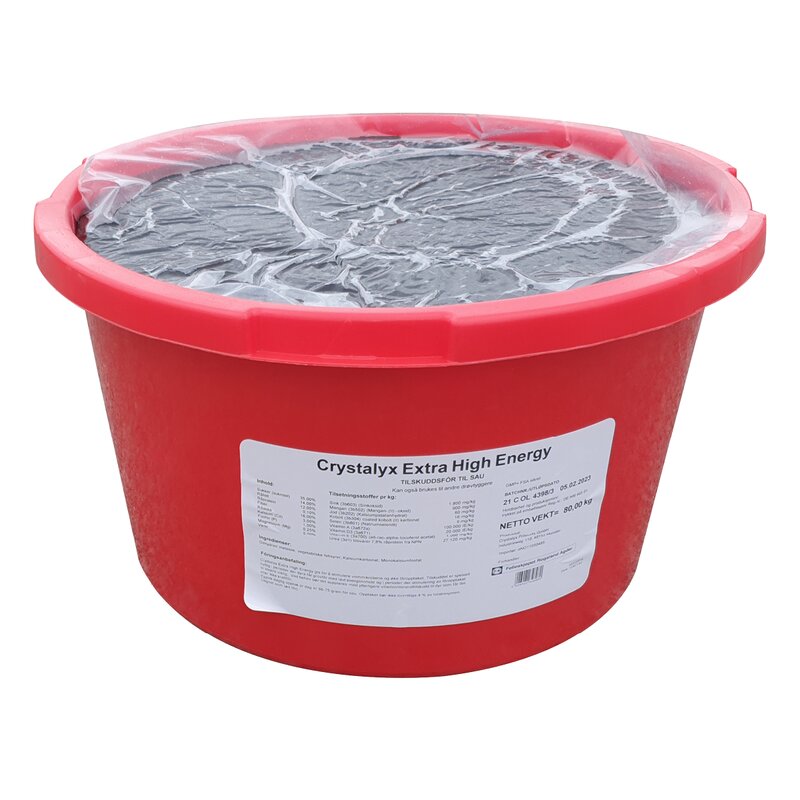 Crystalyx Extra High Energy 80 kg | BondeKompaniet Crystalyx Extra High Energy 80 kg | BondeKompaniet